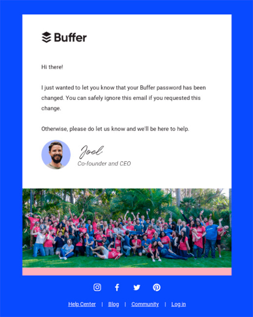 Examples of newsletter headers